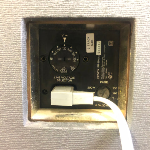 Revox PR99 MKII tape recorder 2-channel stereo system + Monitor ...