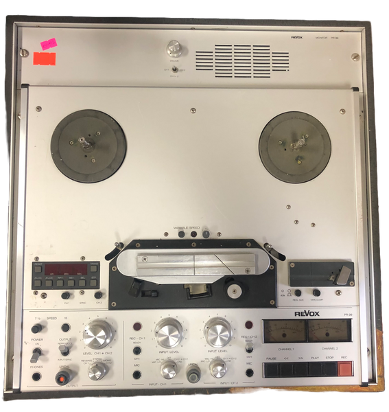 Revox PR99 MKII tape recorder 2-channel stereo system + Monitor ...