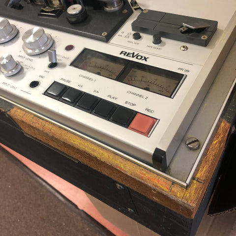 Revox PR99 MKII tape recorder 2-channel stereo system + Monitor ...